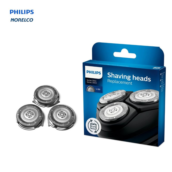 Сменные лезвия для электробритвы Philips Бритвенные головки SH30/50, 3 ...