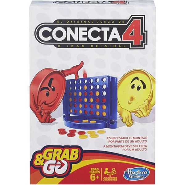 Настольная игра HASBRO Connect 4 Gab & Go Game - купить с доставкой по ...