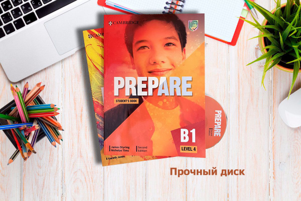 Prepare 4 (Second Edition) B1 level 4 Student's book + Workbook - купить с доставкой по выгодным ...