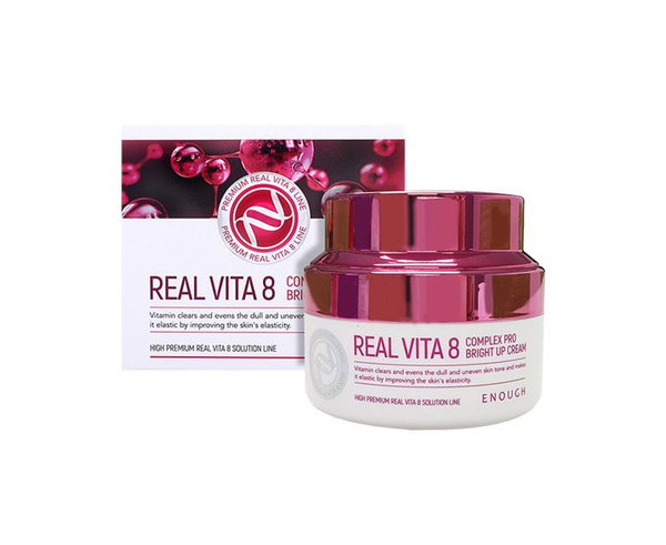 Enough RV Крем питательный Real Vita 8 Complex Pro Bright up Cream (50 ...
