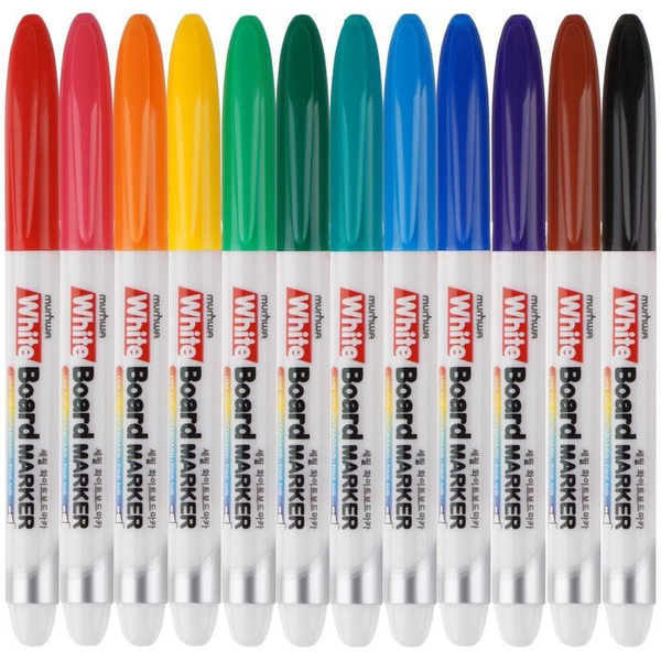MunHwa Набор маркеров, 12 шт. купить на OZON по низкой цене (1697350383)