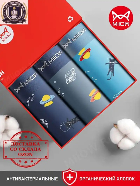 Комплект трусов Miiow, 3 шт - купить с доставкой по выгодным ценам в интернет-магазине OZON ...