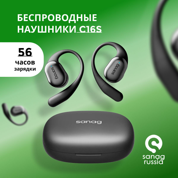 Наушники Накладные Sanag C16S - купить по доступным ценам в интернет-магазине OZON (1698174409)