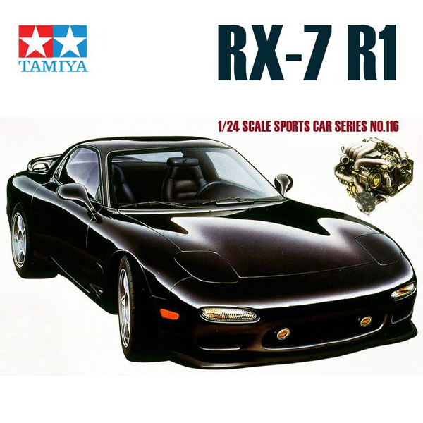 Сборная модель Машинка Tamiya-24110 1/24 MAZDA RX-7 R1 sports car ...
