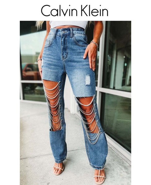 Джинсы Calvin Klein Harper's Bazaar (журнал) - купить с доставкой по ...