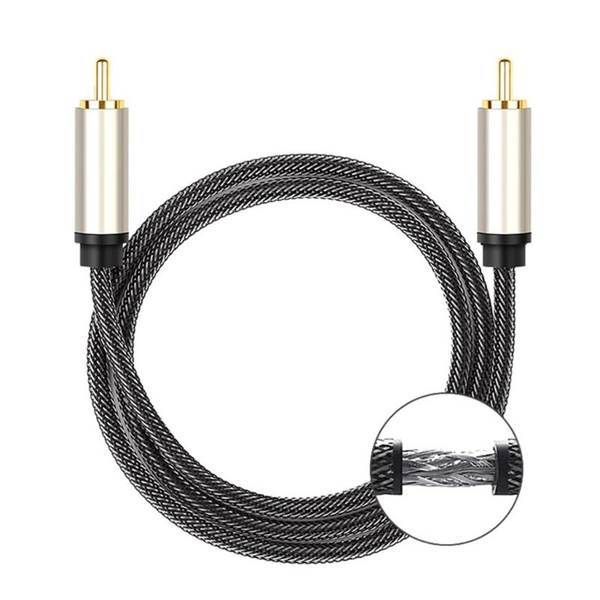 Кабель Коаксиальный цифровой кабель RCA Male к стерео HiFi SPDIF ...