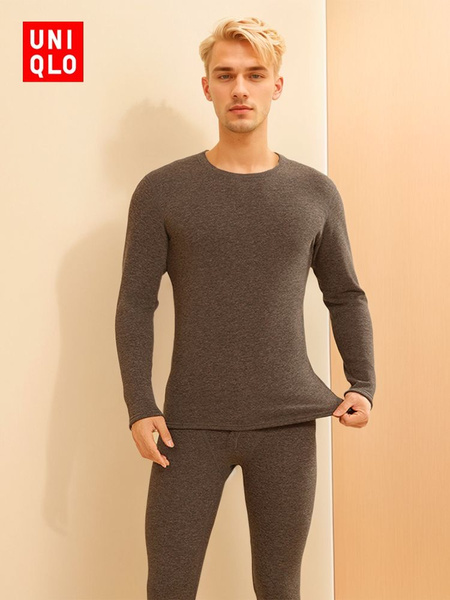 Комплект термобелья Uniqlo 46, 48 - купить по выгодной цене в интернет-магазине OZON (1704939529)