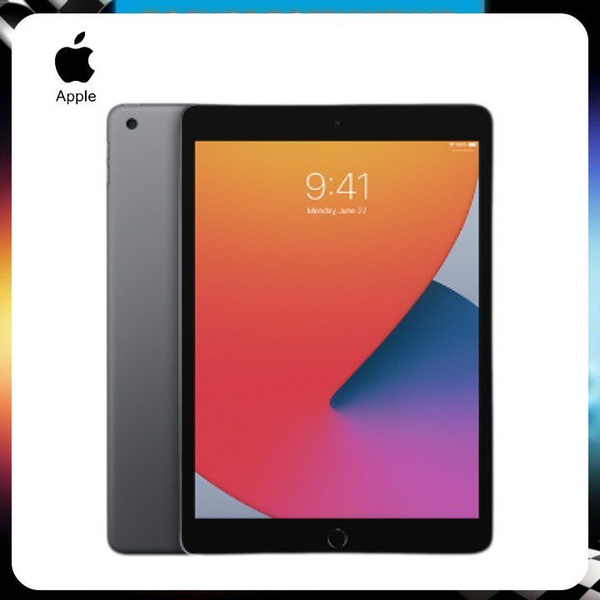 Apple Планшет iPad 6th Gen Wi-Fi 10.2", 3 ГБ / 128 ГБ темно-серый ...