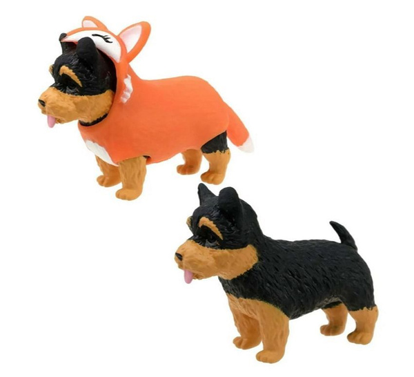 Игрушка 1Toy Прокачка для собачки серия 3 с кошечками, Йоркшир-лисичка ...