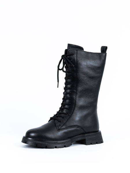 Полусапоги Женский Covani, размер 36 черный Зима H Толстый каблук Китай купить c доставкой на ...