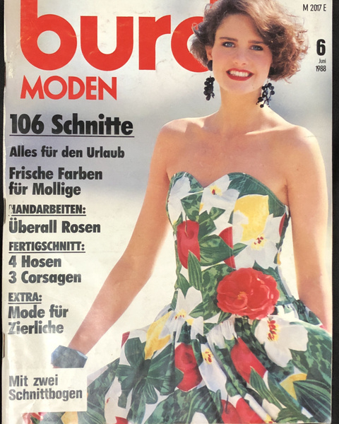 Журнал Бурда (Burda Style) № 6 1988 год на НЕМЕЦКОМ # 40 | Бурда Энне купить на OZON по низкой ...