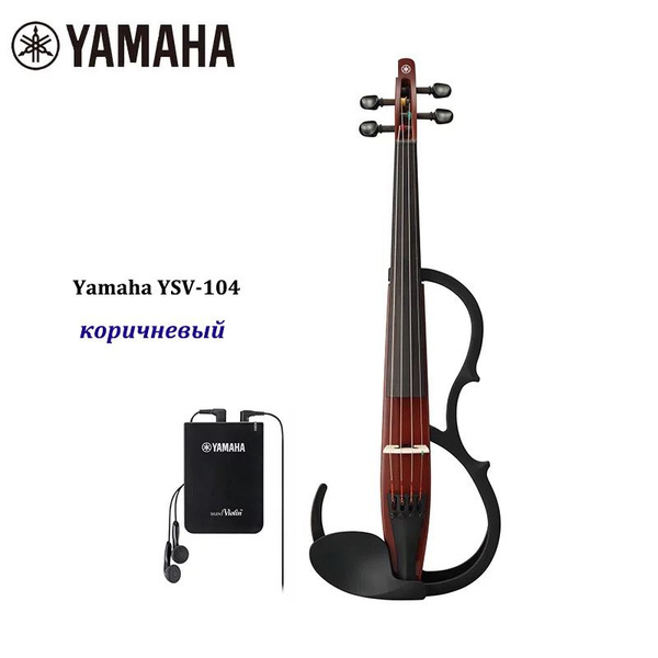 Yamaha YSV-104 RD Профессиональная бесшумная электрическая скрипка ...