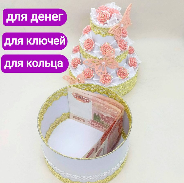 Вопросы и ответы о Подарочная коробка для денег и подарка С днем ...