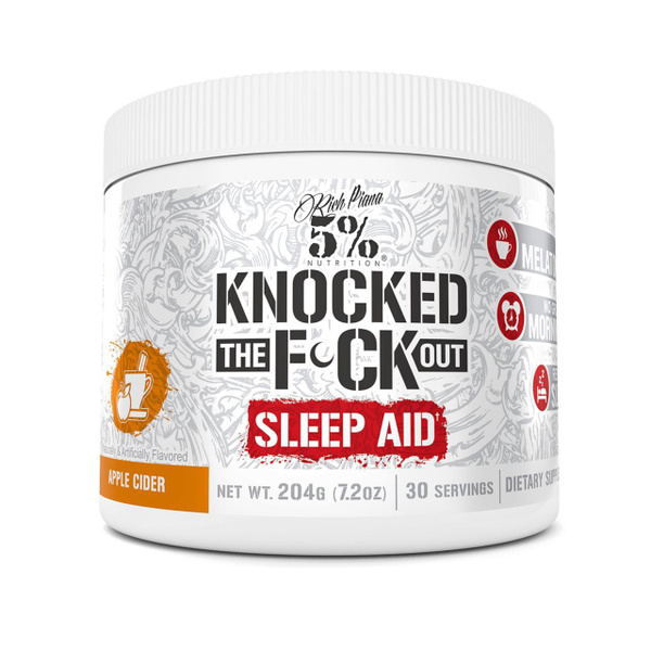 5% Sleep Aid, Knocked The или KTFO, (5Percent Nutrition), Релаксант ...