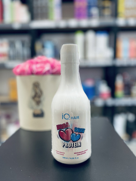 IQ Hair Amora Shake Protein нанопластика 500 мл купить на OZON по низкой цене (948203434)