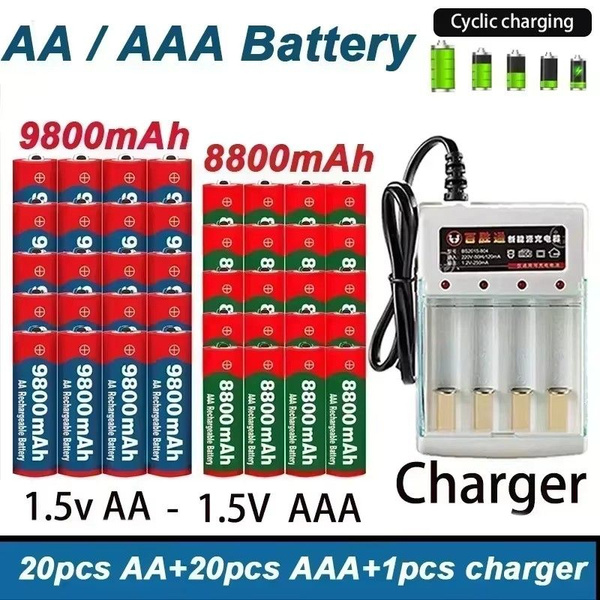 Бокс для батареек/аккумуляторов 1.5V AA/AAA, арт. 1.5V-AA9800+AAA8800 ...