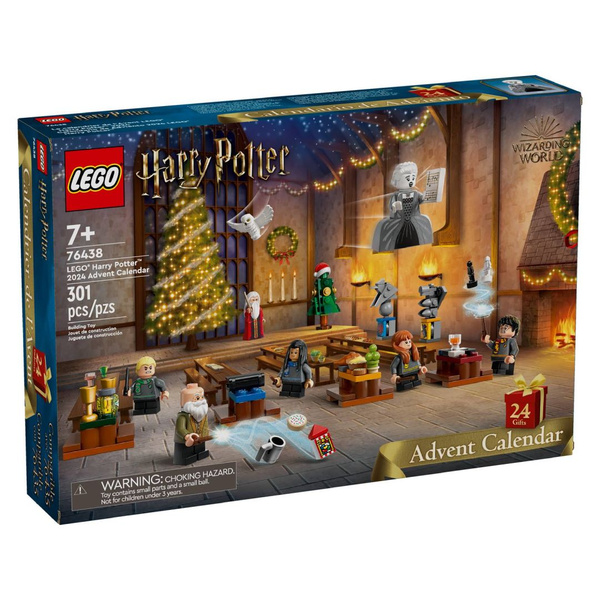 Конструктор LEGO Harry Potter Новогодний календарь Harry Potter, 301 деталь, возраст от 7 ...