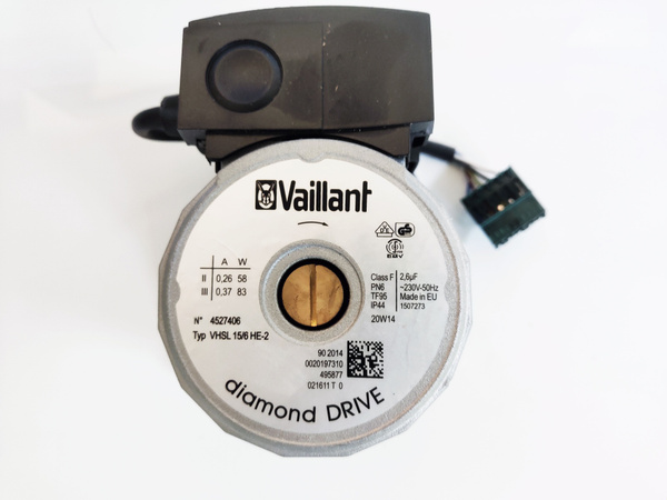 Насос (двигатель) Wilo VHSL 15/6 HE-2 без улитки для котлов Vaillant ...
