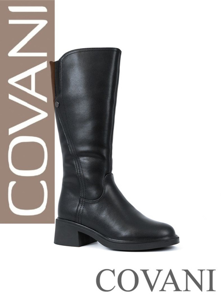 Сапоги Женский Covani, размер 37 черный Зима G Стандартный средний (до 9 см) купить c доставкой ...
