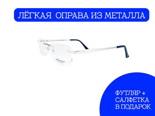 Характеристики оправа для очков с футляром /оправа металлическая ...