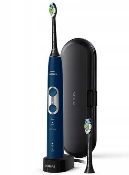 Philips Sonicare Электрическая зубная щетка HX68711/22, темно-синий ...
