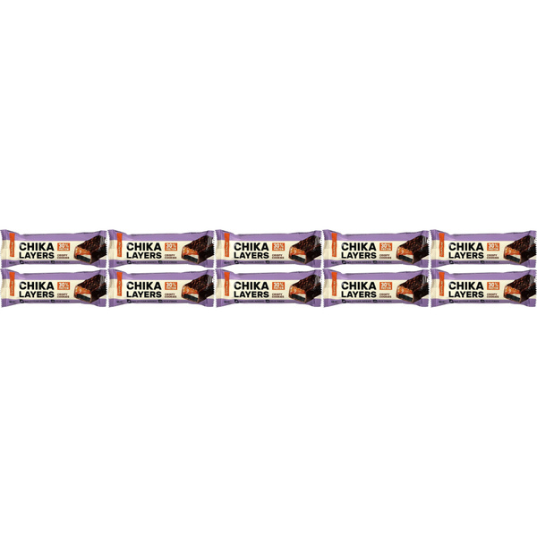 Батончик Chikalab Chika Layers Хрустящее печенье с двойным шоколадом 60 ...