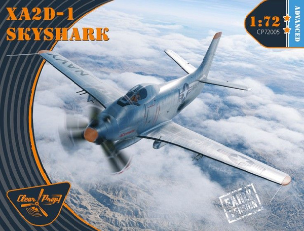 Сборная модель 1/72 Douglas XA2D-1 Skyshark (Clear Prop) купить на OZON ...