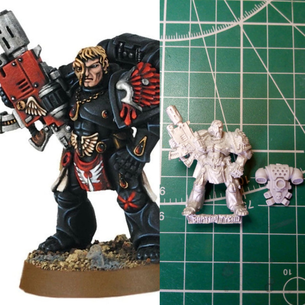 Death Company Captain Tycho 1993 Blood Angels Space Marines Warhammer ...