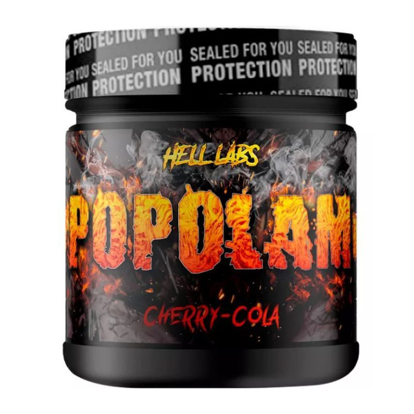 Предтренировочный комплекс Hell Labs POPOLAM, 195 г - вишня-кола купить ...