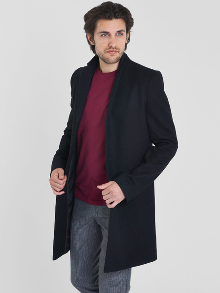 Пальто SAINY, Демисезон, размер 54, цвет серый, Драп - купить по ...