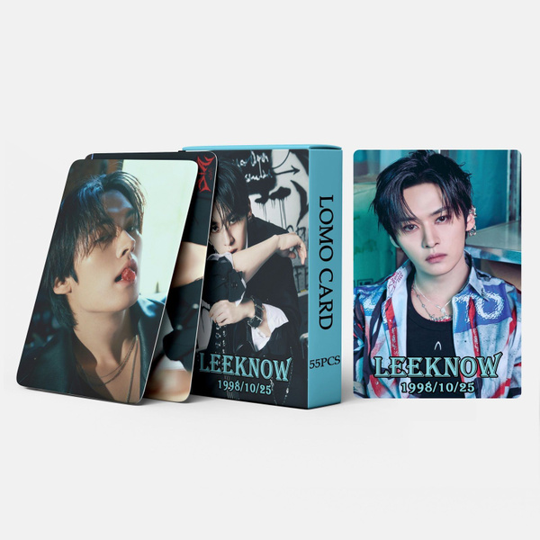 Набор карточек к-поп Стрей Кидс (Lee Know / Минхо) "ATE , JJAM" 55 шт ...