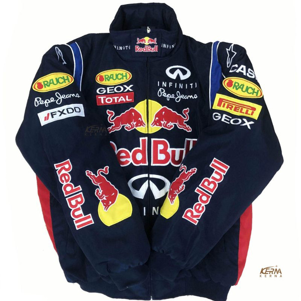 Толстовка Мужской, Женский KERNA Вышивка синий, золотой Молния Полиэстер, размер 46 Длинный ...