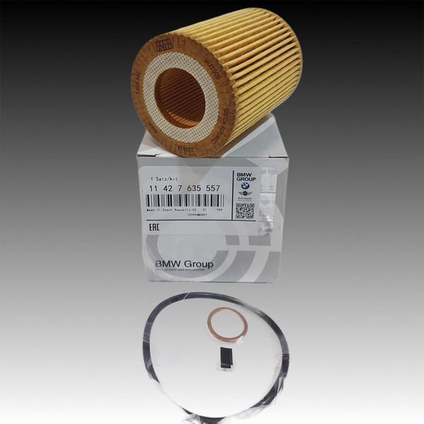 BMW Фильтр масляный арт. 11427635557 купить на OZON по низкой цене ...