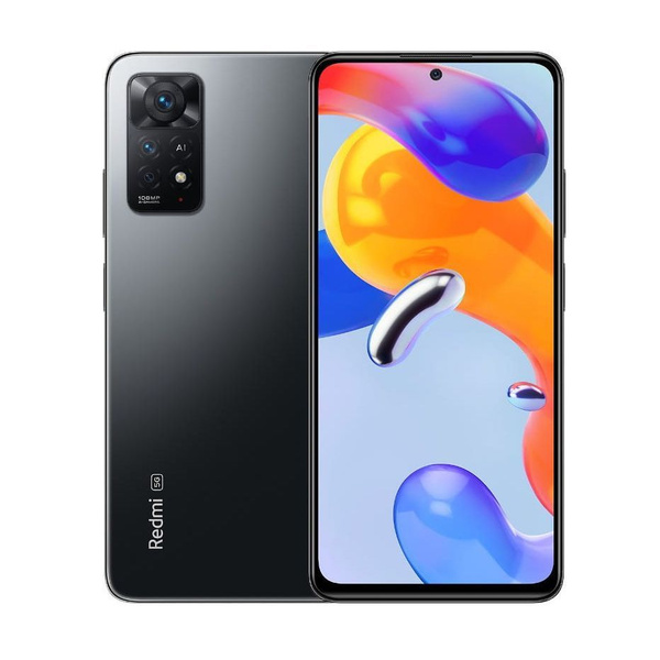 Смартфон Xiaomi Redmi Note 11, 128Gb, Graphite Gray (2201117TG) 128 ГБ ...