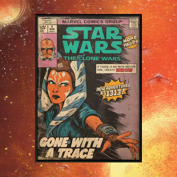 Характеристики Постер Star Wars The Clone Wars: Gone With A Trace ...
