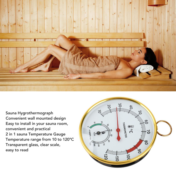 Домашний термогигрометр, аксессуары для сауны, термометр для садовой ...