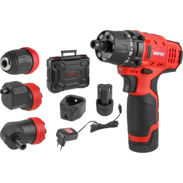 Дрель-шуруповерт аккумуляторная 12 В 30 Нм WORTEX BD 1215 LiSET 1326469 купить на OZON по низкой ...