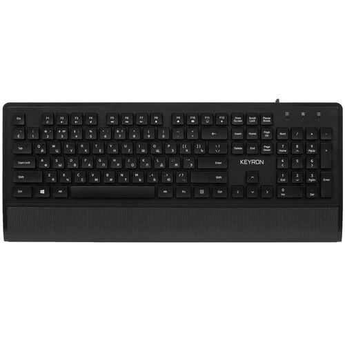 KEYRON Клавиатура проводная KEYRON Orion, Английская раскладка, черный ...