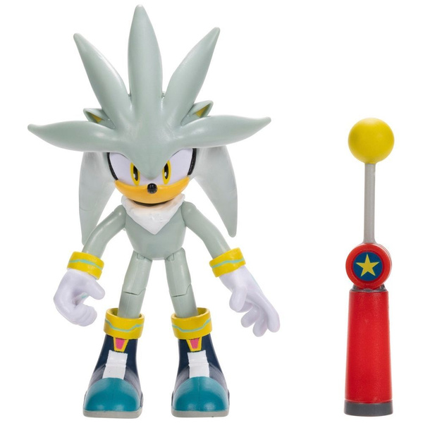 Sonic the Hedgehog фигурка Сильвер, Silver the Hedgehog Figure with ...