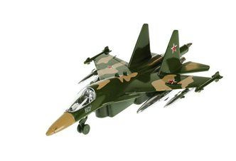 Модель. Истребитель/19,5 см, металл, свет, звук инерц купить на OZON по ...