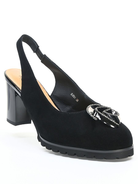 Туфли Женский Ascalini Замша натуральная, размер 36 Стандартный средний (до 9 см) 9 Россия ...