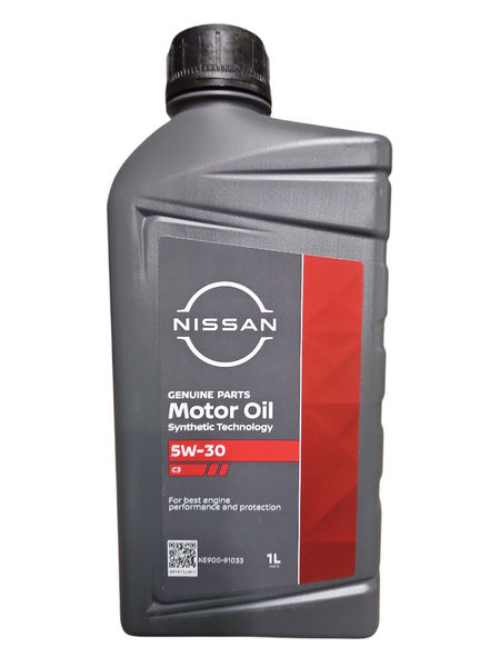 Масло моторное Nissan c3 dpf 5W-30 Синтетическое 1 л KE900-91033 купить ...