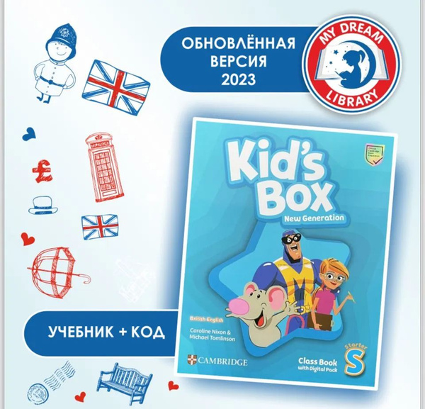 Kid's Box New Generation Starter Class Book with Online Practice ...