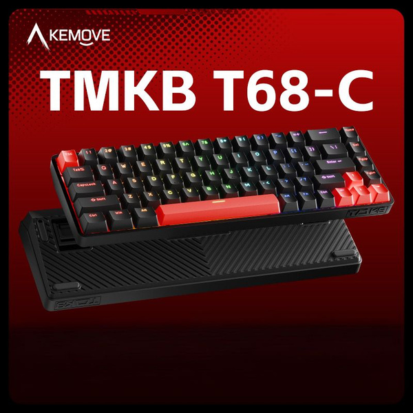 KEMOVE Игровая клавиатура T68-C_YY12-31599, черный купить на OZON по низкой цене (1882017571)