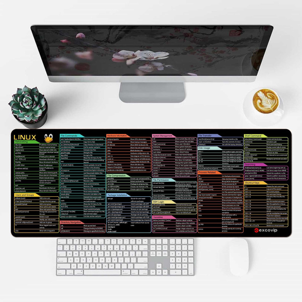 Коврик для мыши LINUX Коврик для мыши (300*800*2MM), зеленый, синий купить на OZON по низкой ...