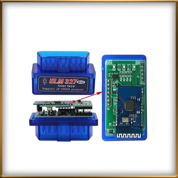 ELM327 Bluetooth V1.5 2PCB PIC18F25K80 OBD2 считыватель кодов ELM 327 OBDII диагностический ...