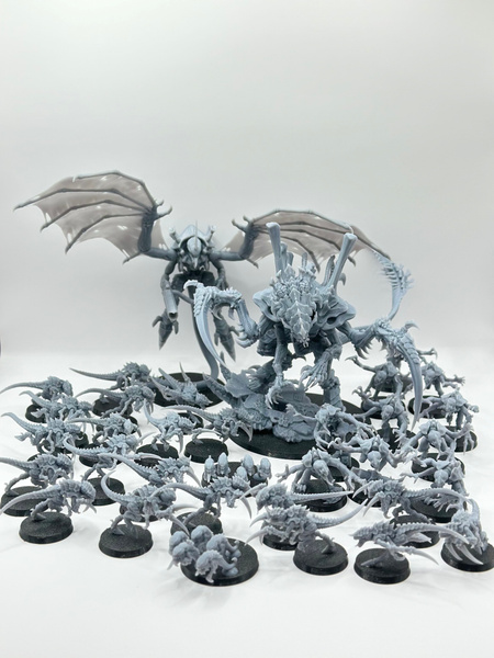Набор миниатюр Battle Force "Tyranids:Onslaught Swarm" 34 миниатюры ...