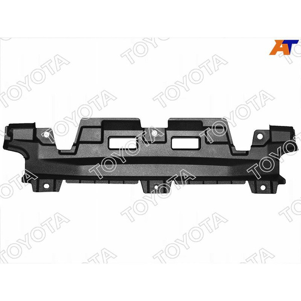 Накладка переднего бампера для Тойота Ленд Крузер Прадо 150 2009-2013 ...