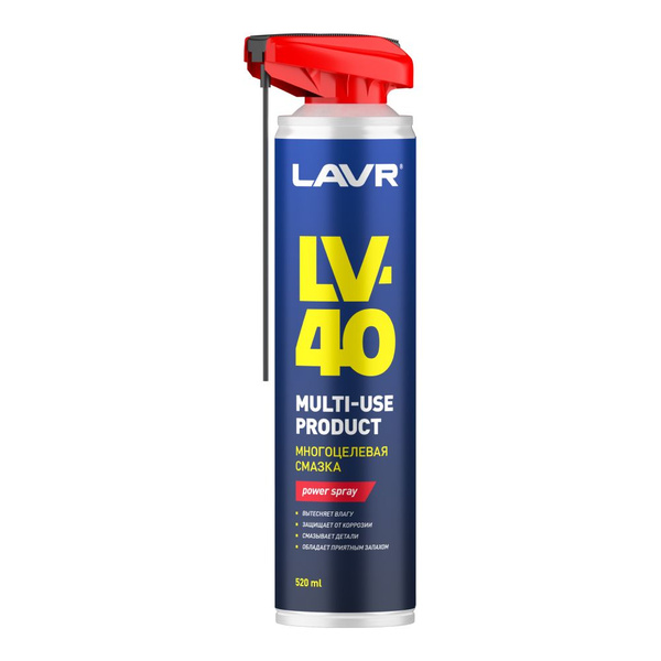 LAVR Многоцелевая смазка LV-40 Multipurpose grease 520 мл / Ln1453 купить c доставкой на OZON по ...