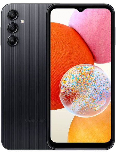 Смартфон Samsung Galaxy A14 128 ГБ 6 ГБ Черный 6.6 SM-A145P\DS купить c ...